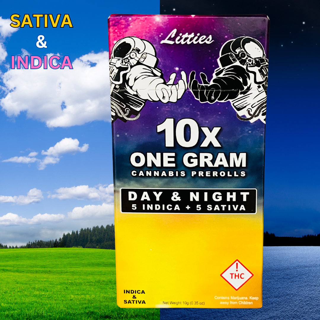 Litties | Chimera & Marshmallow OG | 1g Pre-Rolls 10pk - Grassberries